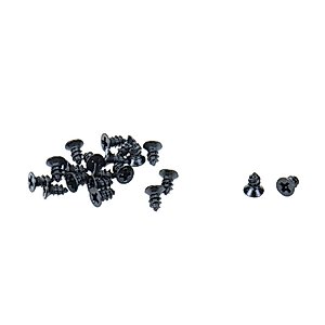 Dahszhi Self-Tapping Screws M2.6 x 5mm Wood Screws Coarse Thread Flat Head Phillips Screws - 20pcs
