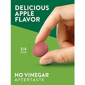 Apple Cider Vinegar Gummies | 600 mg | 75 Gummies | Apple Flavor | Vegan, Non-GMO, Gluten Free Supplement | by Nature's Truth