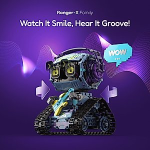 Sillbird Robot Building Kit with Remote Control Christmas STEM Gifts for Kids Boys Ages 8-12, Coding Robotic Projects Creative Toys for Birthday - Build 5in1 Model with 433 Pieces