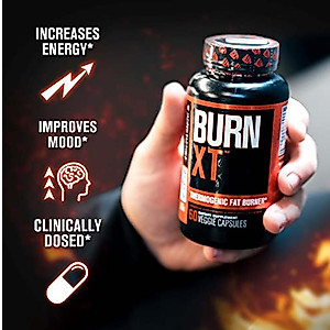 Burn-XT Thermogenic Fat Burner, Lean PM Nighttime Fat Burner & Sleep Aid, Lean-XT Caffeine Free Fat Burner
