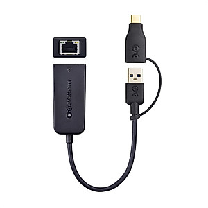 Cable Matters USB C to 2.5 Gigabit Ethernet Adapter, USB to 2.5 Gigabit Ethernet Adapter, Not Compatible with M2 Macs (2.5g Ethernet to USB, 2.5gbps Ethernet Port) -Compatible with Thunderbolt 4 USB 4