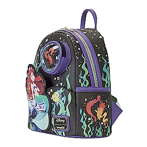 Loungefly Disney The Little Mermaid 35th Anniversary Life is the Bubbles Mini Backpack