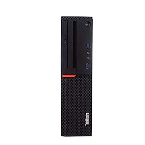 Lenovo ThinkCentre M900 PC Desktop Computer - Intel i5-6500 3.20GHz, 16GB RAM, 1TB HDD, Windows 10 Pro, New 23.6-inch FHD Monitor, Wireless Keyboard & Mouse, New 16GB Flash Drive, Wi-Fi (Renewed)