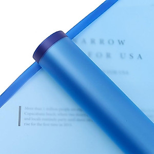 20 Pcs Blue border Flower Wrapping Paper,Waterproof Valentine's Day Bouquet Wrapping Paper 23x23Inch Used for DIY Crafts, Gift Packaging, Flower Shop Bouquet Packaging