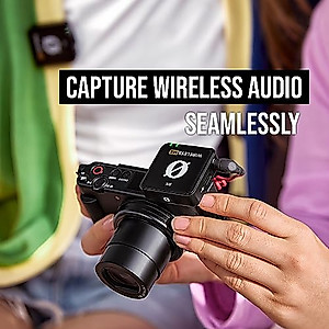 RØDE Wireless ME Ultra-compact Wireless Microphone System with Built-in Microphones, GainAssist Technology and 100m Range for Filmmaking, Interviews and Content Creation, Wireless ME