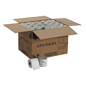 Envision 1988001 Bathroom Tissue, 550 Sheets/roll, 80 Rolls/Carton