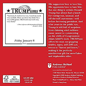 TRUMPisms 2021 Day-to-Day Calendar