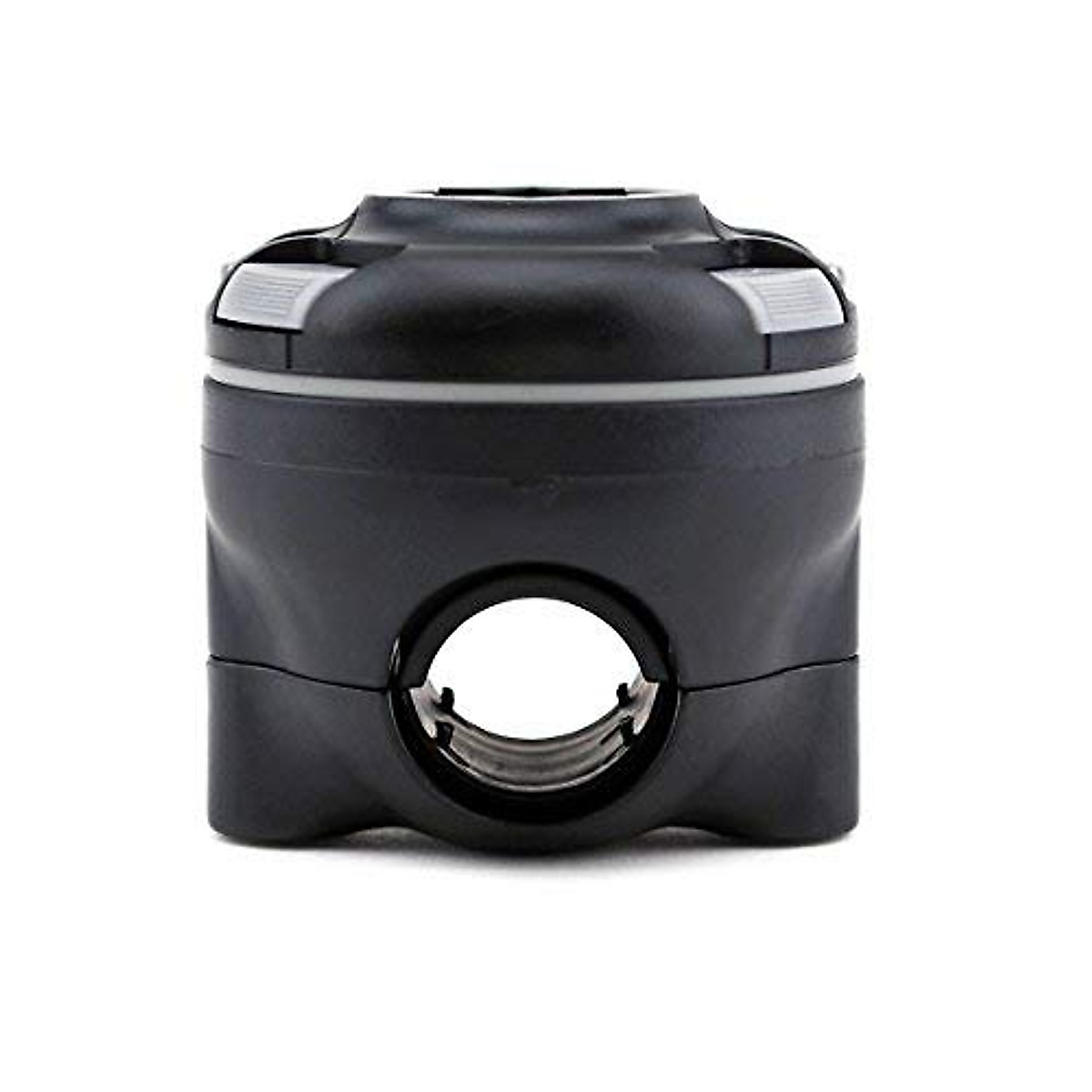 RAILBLAZA Kayak RailMount for 19-25mm (.75-1in) Round or Square Rails with Self-Adhesive Grip Tape for Easy Installation, (Black)