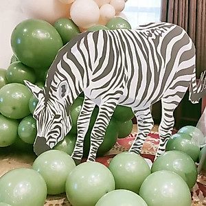100pcs Sage Green Balloons 18 inch +12 inch +10 inch +5 inch Party Eucalyptus Olive Green Balloon Birthday Balloons Baby Shower Balloon Wedding Balloons