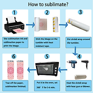 30 Oz Straight Sublimation Tumbler Blank Set, 4 Pack Stainless Steel Skinny Tumbler for Sublimation with Shrink Wrap, Insulated Skinny Slim Water Tumbler for Diy, White