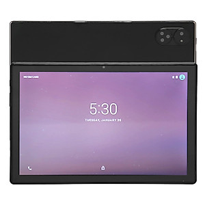 HEEPDD 10 Inch Tablet, 5G WiFi 6GB RAM 256GB ROM Gaming Tablet IPS Screen 100-240V Octa Core Processor Night Play Mode for Kids Reading for Android 11 (US Plug)