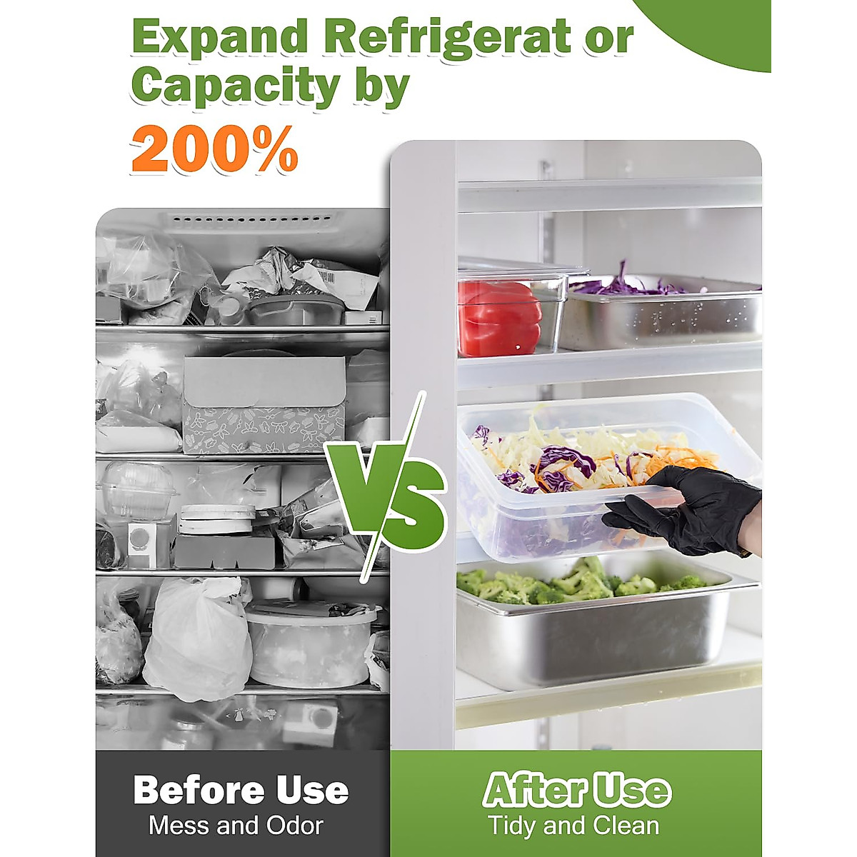 1/9 Size&2.5 Inch Translucent NSF Food Pan: 9 PCS[Total Seal] [Hot&Cold Resistant] Food Storage Containers with Lids, Topping Salad Bar Container (BPA-FREE)