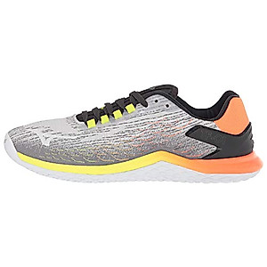 Mizuno mens Tf-01 Cross Trainer, Grey-orange, 14 US
