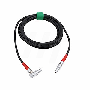 HangTon 4 Pin Serial Cable for Preston MDR 3 MDR 4 Motor Driver to Light Ranger 2 LR2 Right Angle Straight 120cm