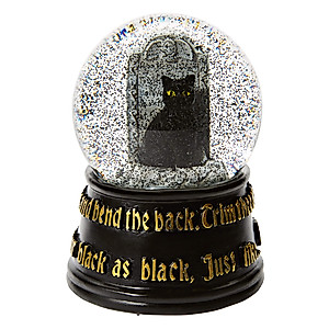 Spirit Halloween Hocus Pocus Binx Water Globe | Officially Licensed | Halloween Decor | Home Décor | Indoor Décor | Disney