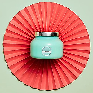 Capri Blue Volcano Candle - Aqua Signature Jar Candle - Luxury Candles - Soy Candles with Notes of Sugared Citrus & Tropical Fruits - Scented Candles for Home (19 Oz)