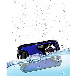 Minolta MN30WP 21 MP / 1080P HD Waterproof Digital Camera (Blue)