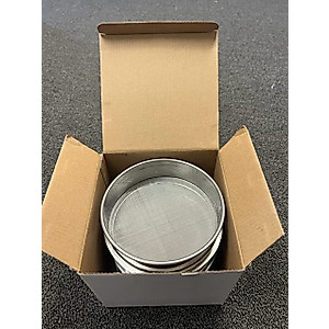 E-ONSALE Aluminum Herbal Pollen Set of 3 Screen Size Stackable Sifter 120, 160, 220 Micron Hash Extractor Sifter Shaker (120M + 160M +220M)