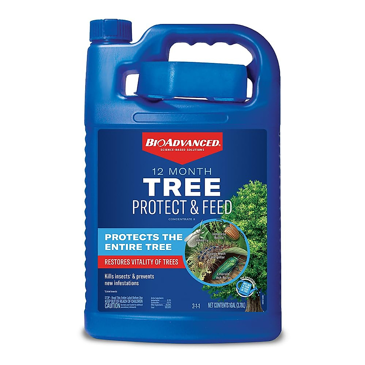 BioAdvanced 12 Month Tree Protect & Feed Concentrate II, 1 GAL
