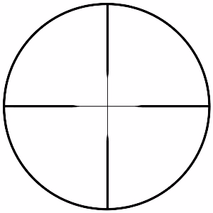 KONUS - KonusPro 7262 4X32mm Riflescope With Engraved 30/30 Reticle, Black