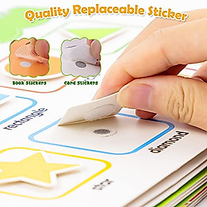 Foayex Montessori Toys for Toddlers Learning - Educational Toddler Books Activities, Preschool Learning Toys Activity Book, Autism Toddler Toys Kids Book Birthday Gifts for 3 4 5 Year Old Boys & Girls