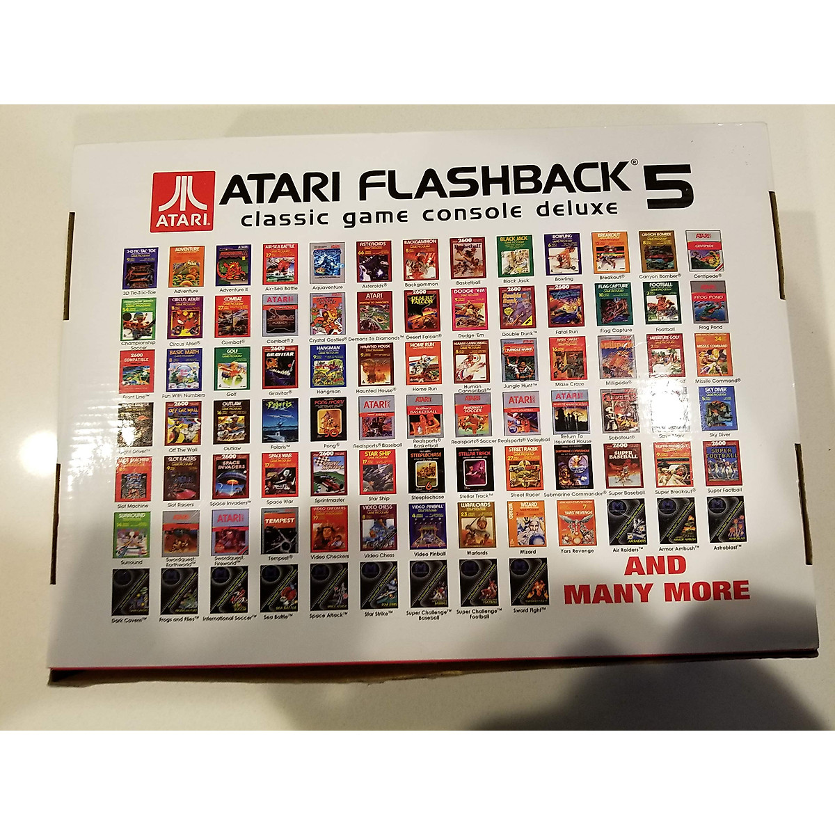 Atari Flashback 5 Classic Game Console Deluxe Collectors Edition