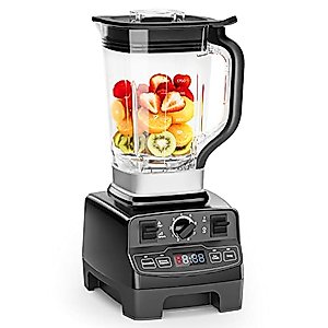 Enfmay Smoothie Blender Maker, 1450W High Performance Blender with 4 Preset Programs, 8 Speeds Control 33000RPM High-Speed, 2L Tritan BPA Free Container, Ice Crush Blender for Smoothie/Ice/Dessert/Nut