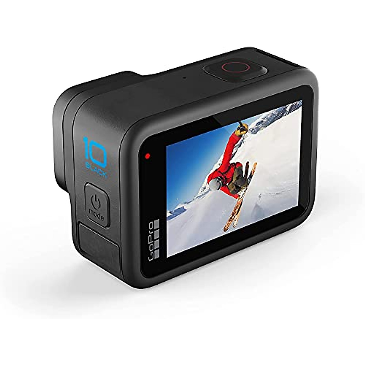 Pixel Hub GoPro HERO10 Hero 10 Camcorder Black - Ultimate Bundle Includes: Sandisk Ultra 64GB microSD, 2X Extra Batteries, Charger, Underwater Housing, LED Light Kit, Carry Case and More