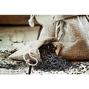 Amariver Natural Burlap Bags with Drawstring, Reusable Linen Pouches, Perfect for Jewelry Pouch, Wedding Birthday Parties Favor, Gift/Candy Bags, Set of 24