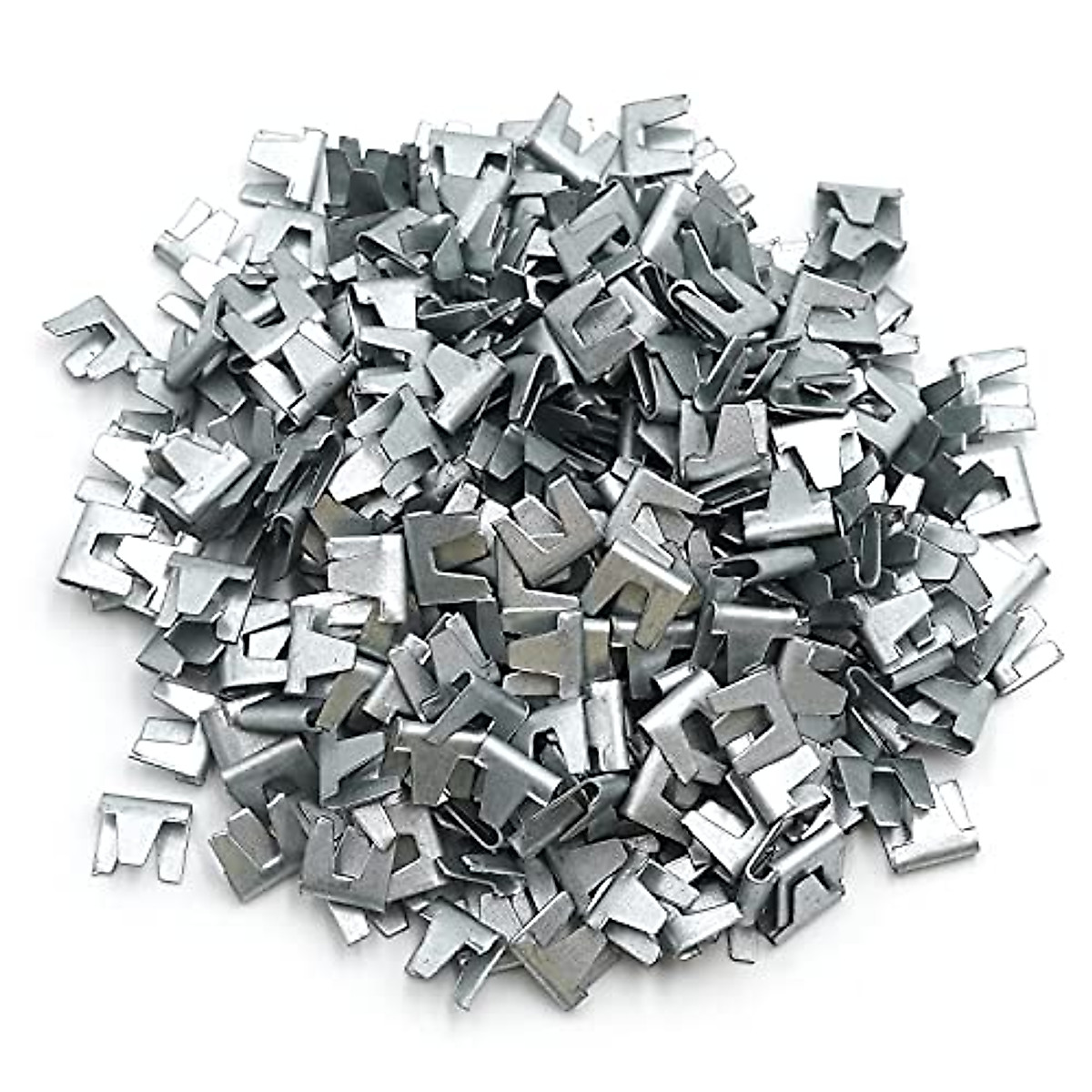 PAULOZYN 600PCS Wire Cage Clips and Wire Cage Pliers Kits, Pet Poultry Chicken Rabbit Bird Cage Building Installation Wire Cage Fasten Clips Buckle Pliers ​Tools