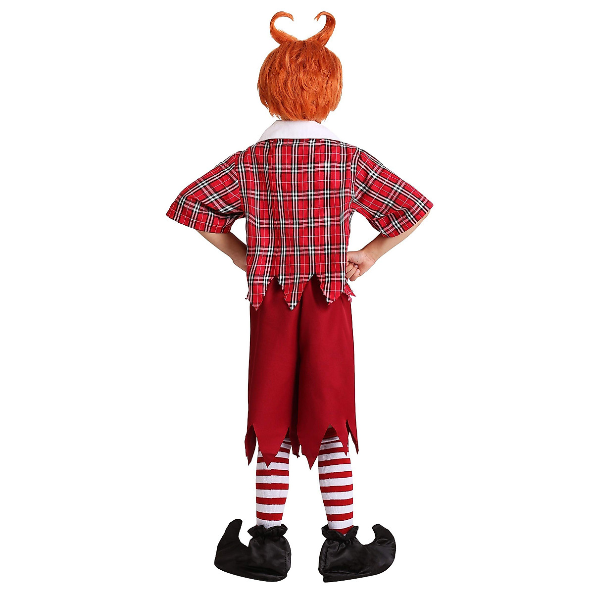Fun Costumes Munchkin Costume for Kids, Lollipop Guild Member Halloween Outfit Medium (8-10), Red