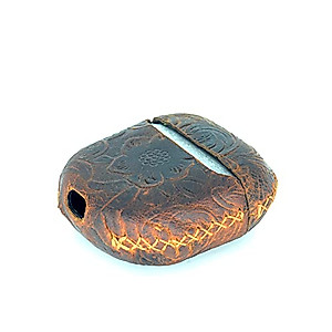 JJNUSA Genuine Leather Distressed Leather for Bose QuietComfort Earbuds Ultra Wireless Charging Case Leather Protective Cover QuietComfort Earbuds II Earbud Case Man Women