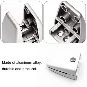 LELEVTXP 4 Pcs Desk Divider Clamps Adjustable Screen Partition Clips Practical Desktop Privacy Panel Clips for Offices Classroom Desktop