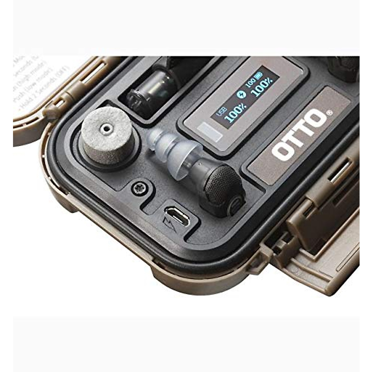 OTTO Engineering NoizeBarrier Micro Earplug, Black, V4-11029