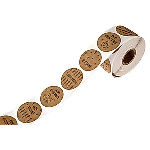 Warm Winter Wishes Holiday Stickers Stickers/500 Christmas Tags/Multiple Designs