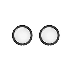 Puluz Compatible for Insta360 X3 Sticky Lens Guards PC Protective Cover Cap for Insta 360 X3 Waterproof 360 Action Camera Accessories