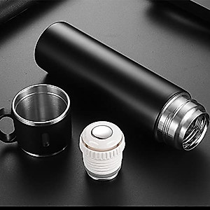XDCHLK Stainless Steel Insulated Keep Cool Thermos Cup Bottle Vacuum Flasks Double Wall Travel (Color : E)