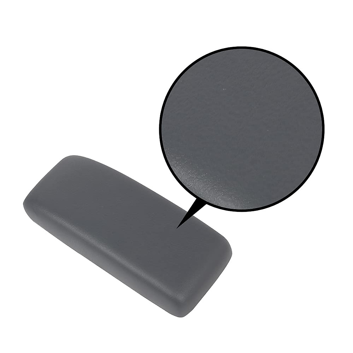 PIT66 Center Console Armrest Lid, Compatible with 1995-2000 Toyota Tacoma/1996-1998 Toyota 4Runner Gray