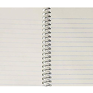 1InTheOffice Wirebound Spiral Memo Books, Memo Pads, 3" x 5", College Ruled, Small Notepad 3x5, Assorted, 75 Sheets/Pad, 10 Pads/Pack