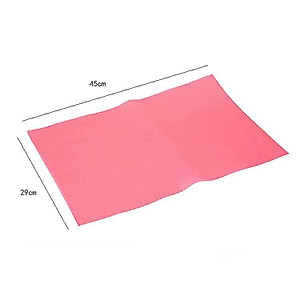 GUAGLL 4 PCS Kitchen Refrigerator Mats Multipurpose Pads for Home Shelves Cupboard Drawer