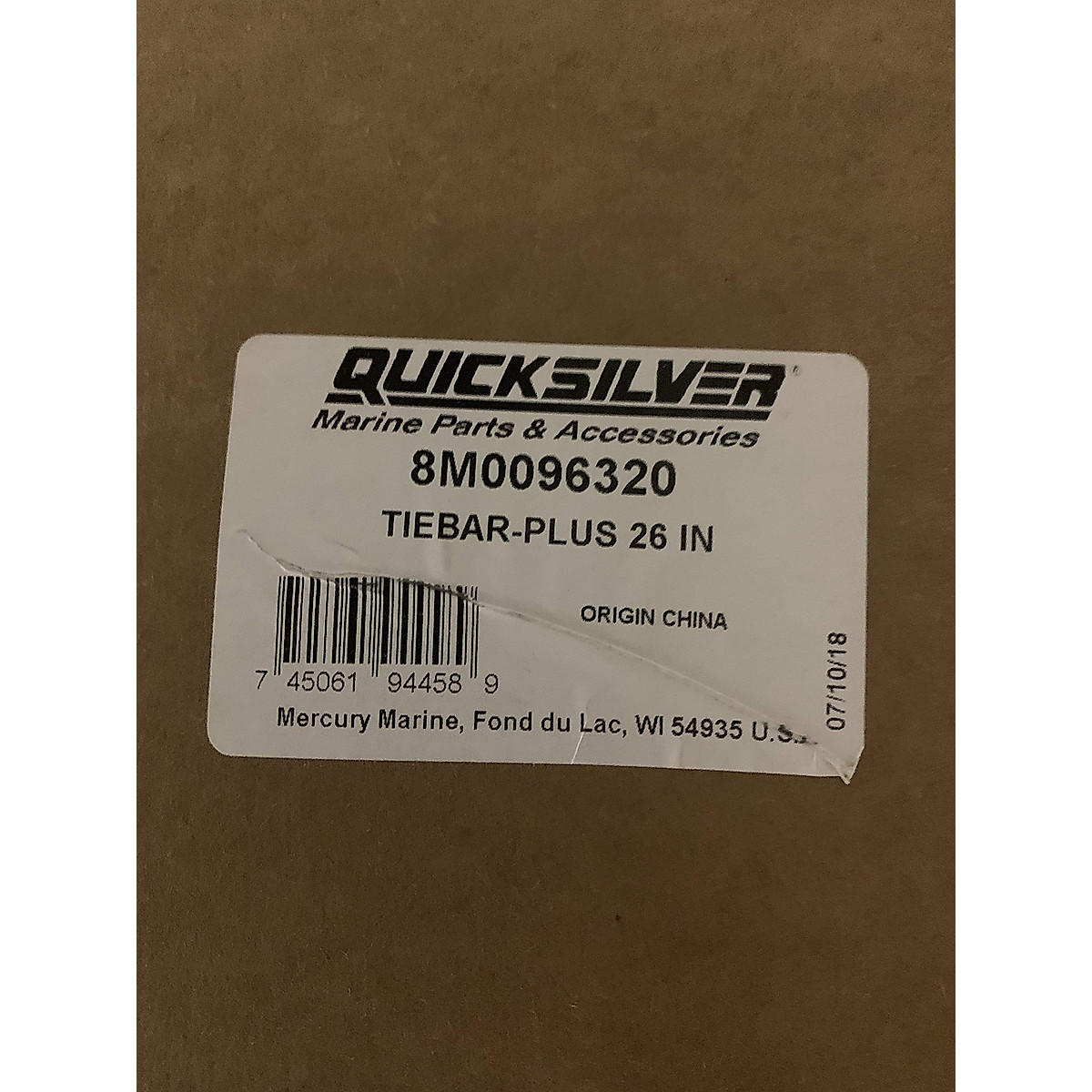 Mercury Marine 8M0096320 Outboard Tiebar-Plus 26in