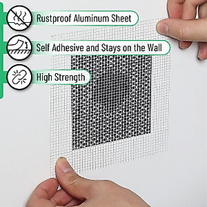 Bates Choice - Drywall Repair Kit, 16pcs, Dry Wall Patch Kits, Wall Repair Patch Kit, Wall Patch Repair Kit, Drywall Hole Patch, Drywall Patch Kit, Wall Hole Repair Kit, Drywall Patch Hole