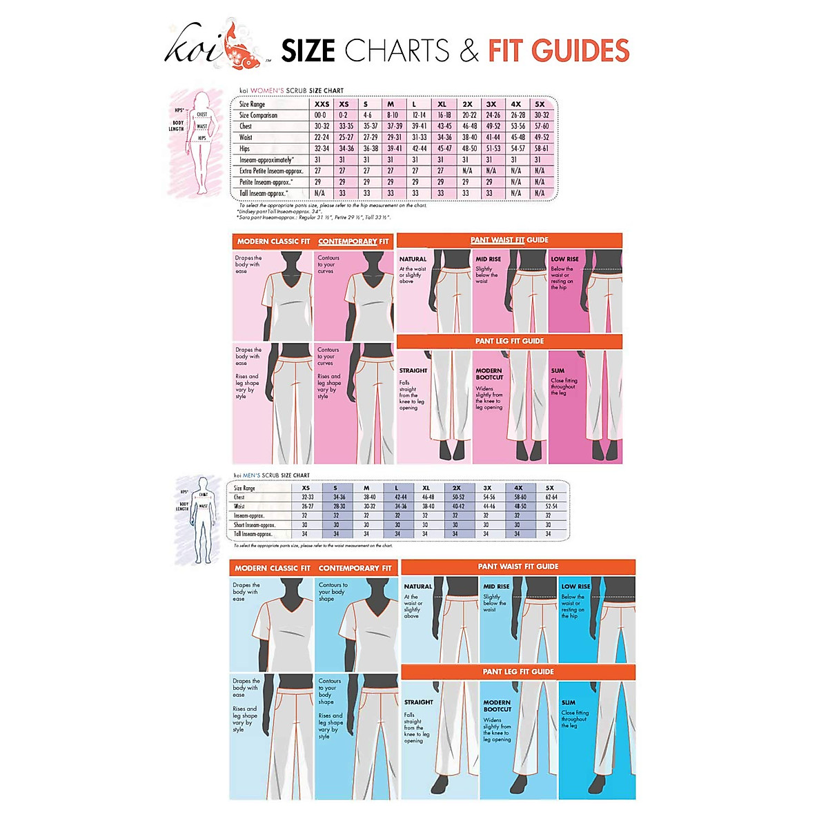 KOI Women's Katelyn Easy-fit Mock-wrap Scrub Top with Adjustable Side Tie, Navy, X-Large