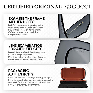 Gucci GG0278O Designer Fashion Eyeglasses Stylish Wide Rectangular Frame Eyewear with Luxury eSHADES Kit - Embrace Sophistication and Elegance