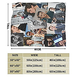 Blanket Fleece Throw Blankets Lightweight Super Soft Comfortable Blanket Gifts for Men Women Kids Bed Sofa Living Room