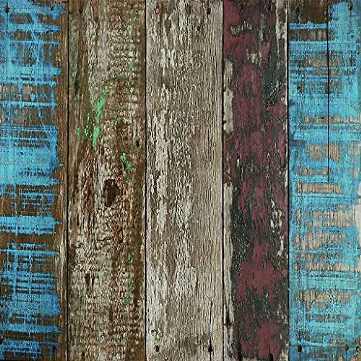 NARBOR Soft Fleece Throw Blanket - Fluffy Microfiber Solid Blankets for Bed and Couch Double/Single Size - 59X79Inch Blue, Wooden Door Printed Flannel Blanket for Bed, Couch and Sofa