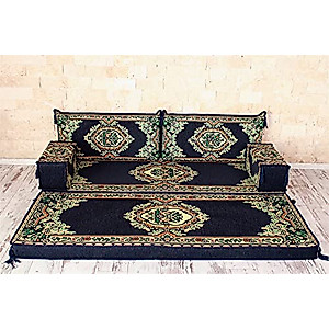 Bench Cushions, Floor Seating, Floor Cushions, Arabic Seating, Arabic Cushions, Arabic Majlis Sofa (With Premium FOAM)