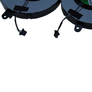 Rangale Replacement 1 Pairs CPU and GPU Cooling Fan for Dell 2019 G3-3590 G3 3590 G5 SE 15 5500 5505 G3-3500(i7 9th Gen) P89F Series Laptop CN-04NYWG & CN-0160GM 023.100G9.0013