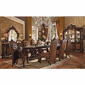 ACME Versailles Dining Table - - Cherry Oak
