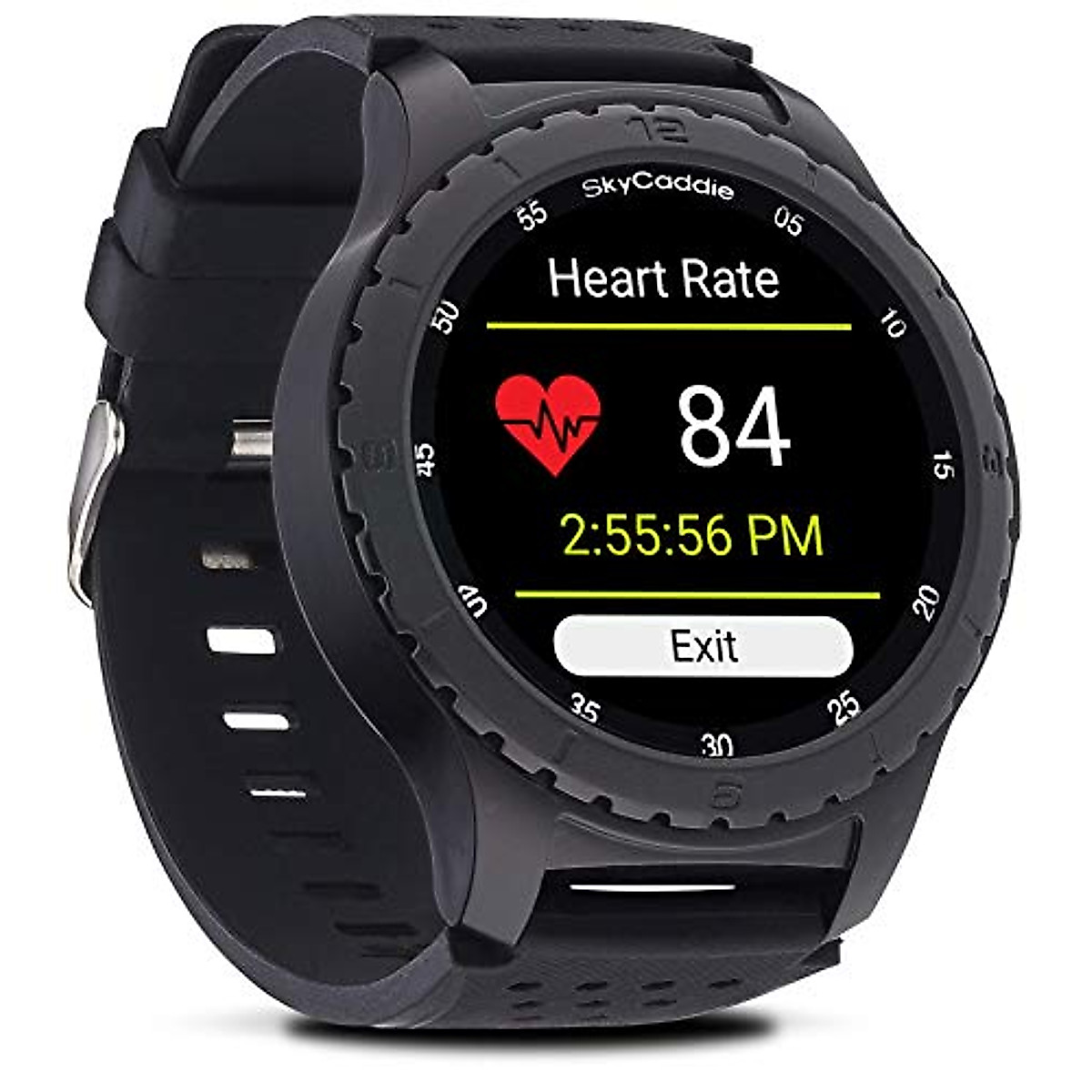 SkyCaddie LX5, GPS Golf Watch with Touchscreen Display and HD Color CourseView Maps, Black, Small